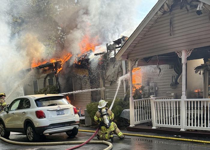 Massive fire destroys home in Cronomer Valley - Mid Hudson News