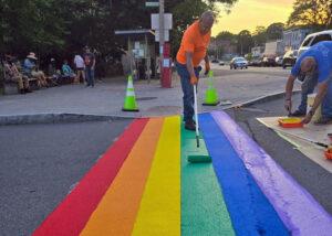 Newburgh honors Pride Month in a special way - Mid Hudson News