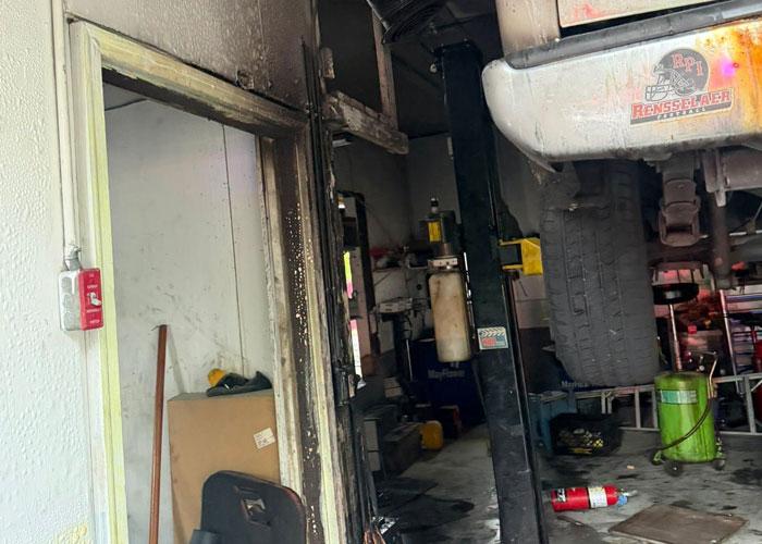 Two injured in auto mechanic shop fire - Mid Hudson News