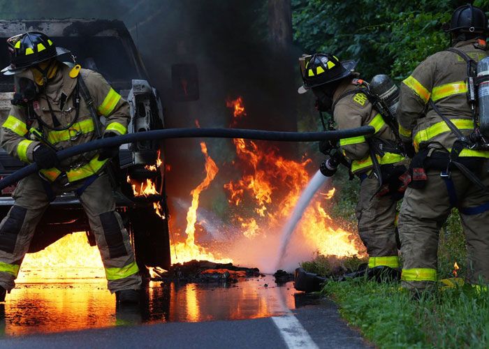 Truck fire closes road in Southeast - Mid Hudson News